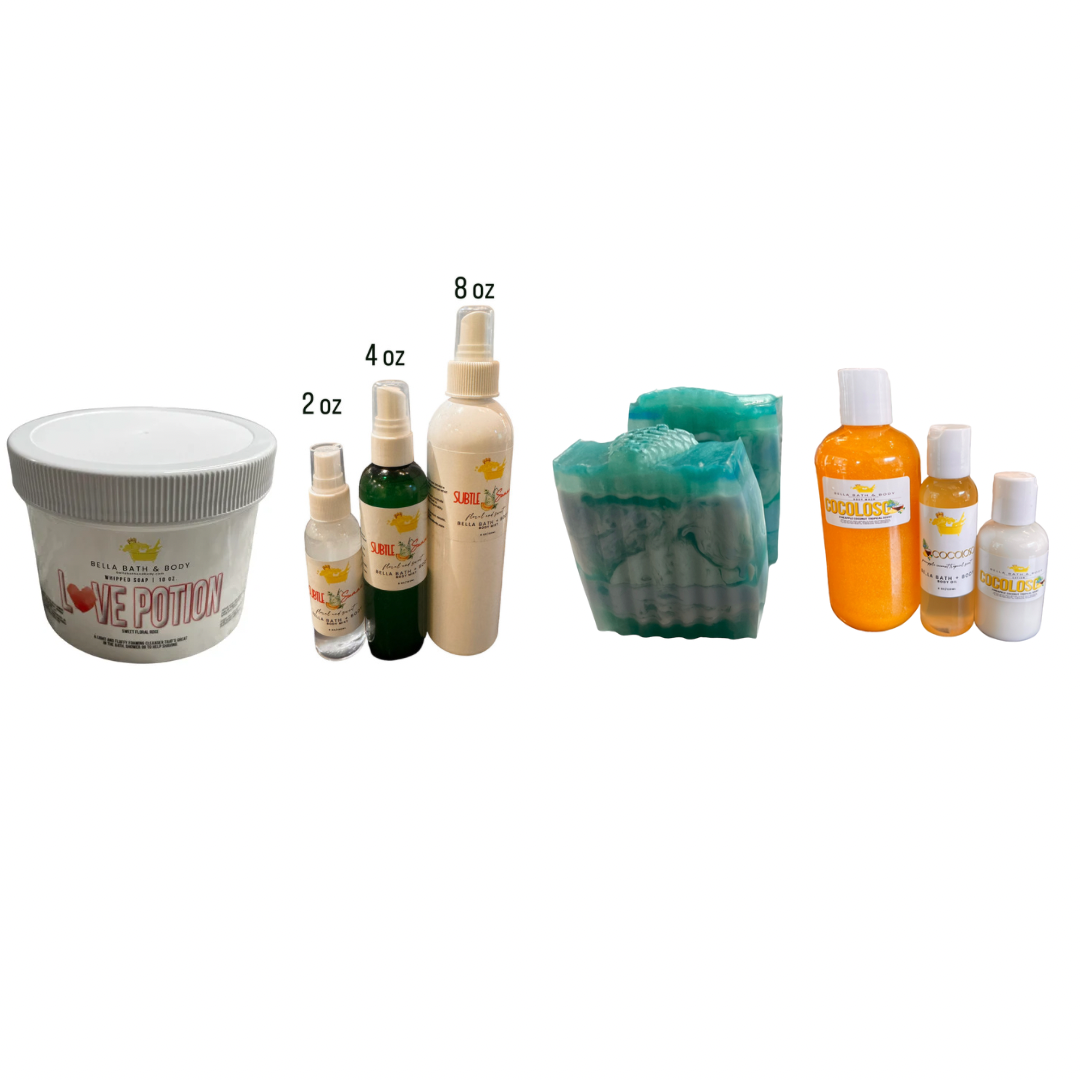 Facial and Body Care Products | Bella Bath and Body
